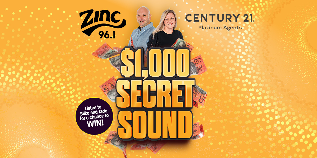 Zinc 96's $1000 Secret Sound - Zinc 96.1 FM